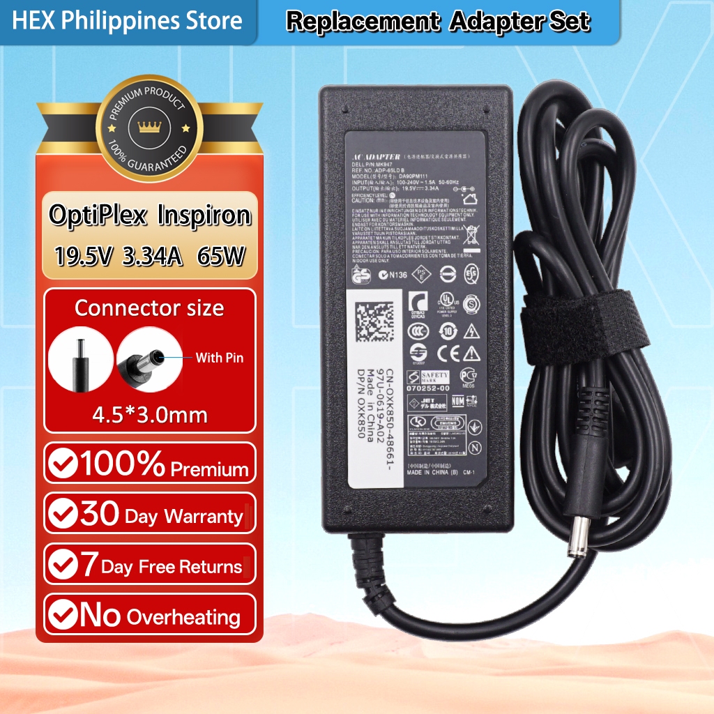 For Dell OptiPlex 3020 3040 3050 3070 3080 7040 9020 MICRO Charger ...