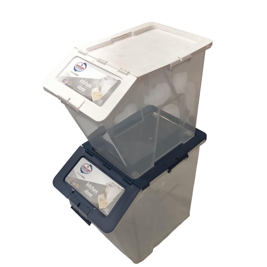 KITCHEN STORE/ RICE FOOD CONTAINER/CUCINA UNO OROCAN 28KG(RANDOM COLOR ...
