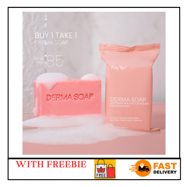 FAIRYSKIN DERMA FACE & BODY SOAP BUY 1 TAKE 1 | Shopee Philippines