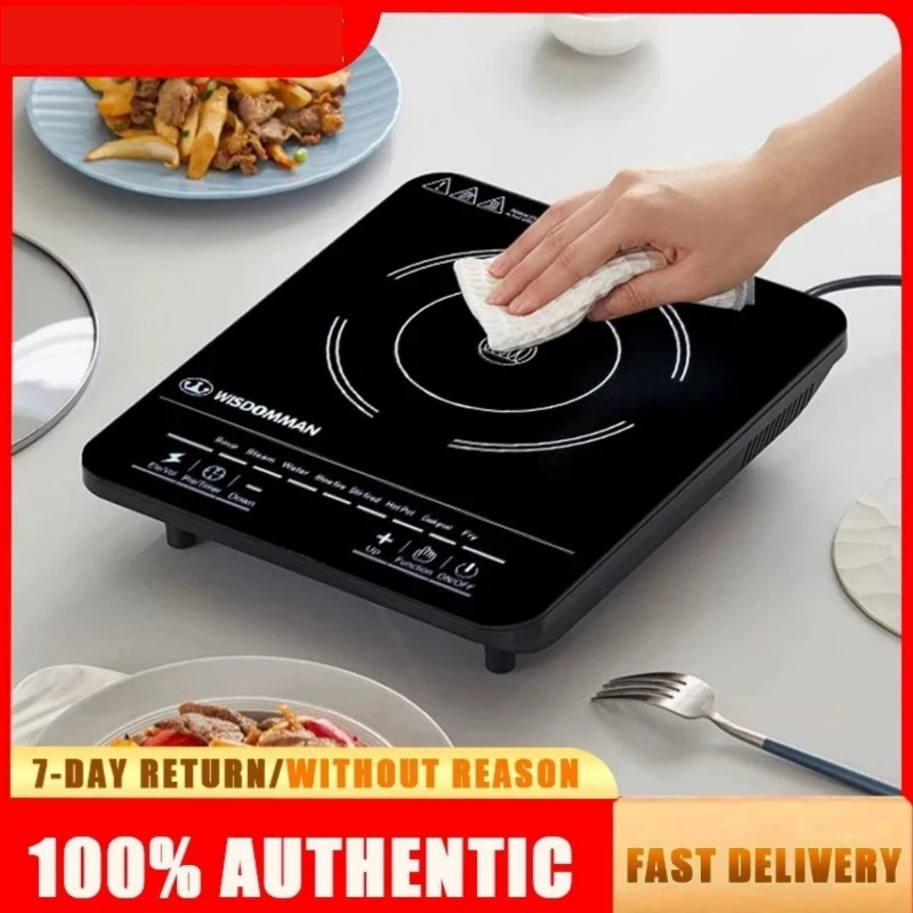Induction Cooker Black Easy induction stove for any cookware cooker ...