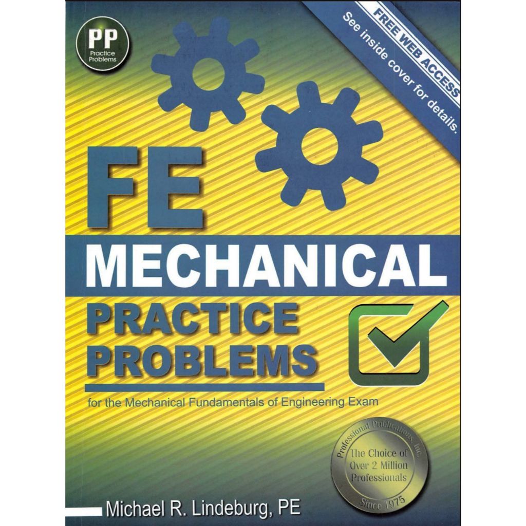 PPI FE Mechanical Practice Problems – Comprehensive Practice for the FE Mechanical Exam by ...