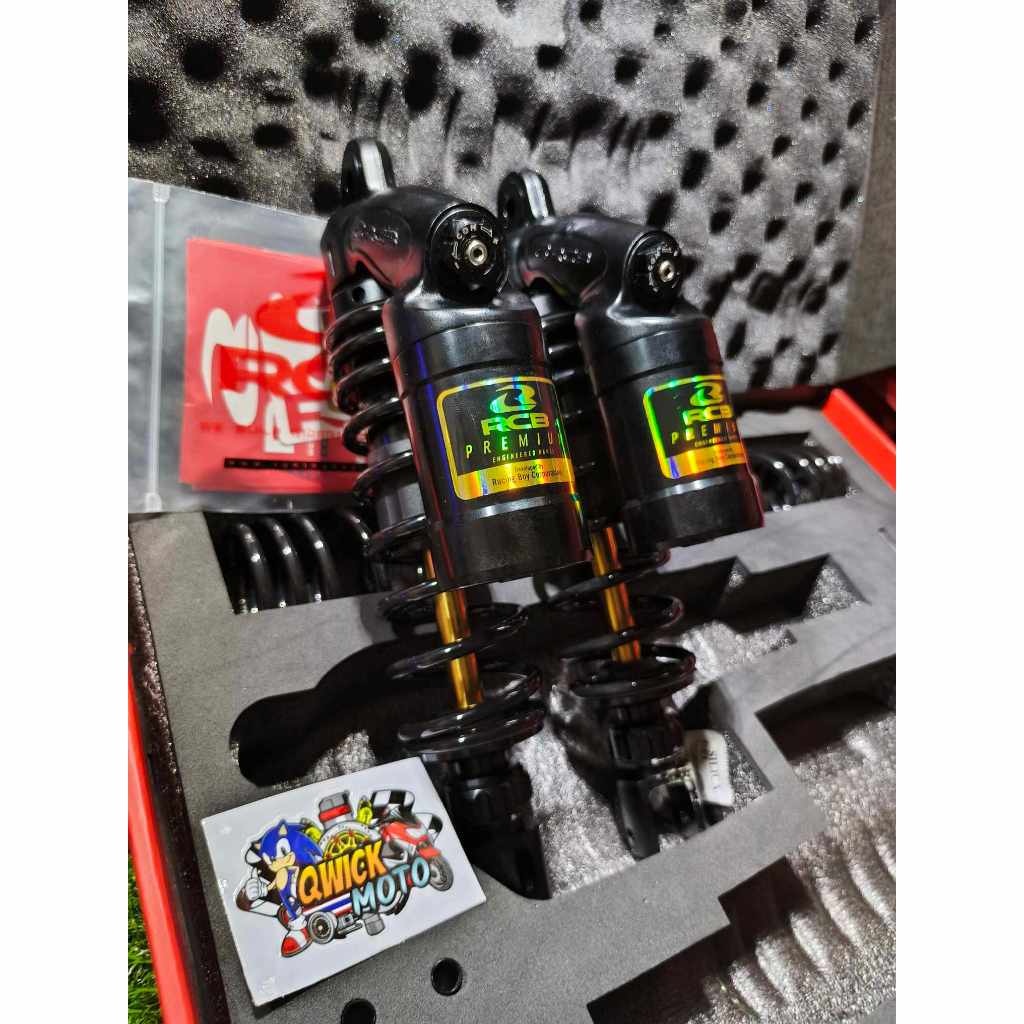 RCB VD Series Shock Absorber/ Suspension Premium Black (AEROX v1/v2 ...