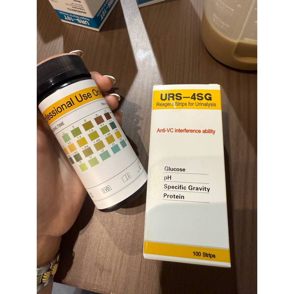 Urine Testing Strips 4 Parameter Urinalysis Test Strips Urine Dip Test ...