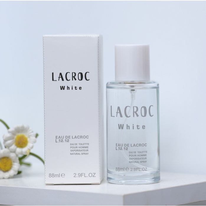 Lacroc White oil base perfume for Unisex 88ml | Shopee Philippines