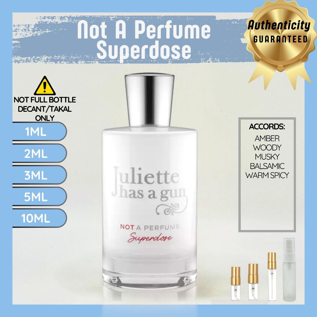 JHAG Not A Perfume Superdose (1mL, 2mL, 3mL, 5mL or 10mL) ONE WHIFF ...