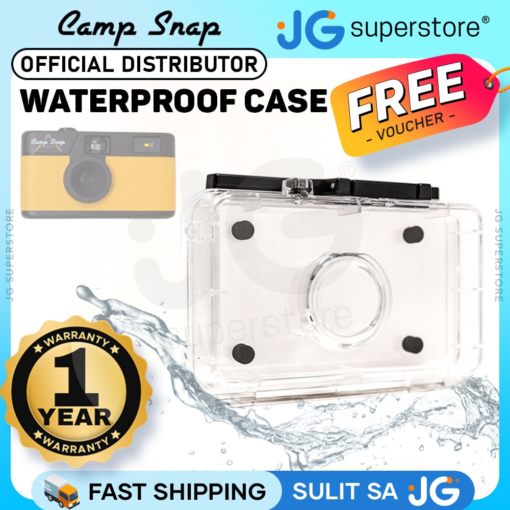 Camp Snap Waterproof Digital Camera Case Cage with Max 5m / 16ft Depth ...