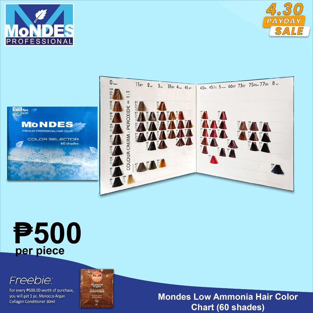 Mondes La Color Chart Selector | Shopee Philippines