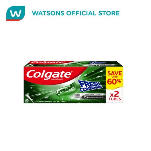 COLGATE Fresh Confidence Bamboo Charcoal Whitening Toothpaste for Fresh ...