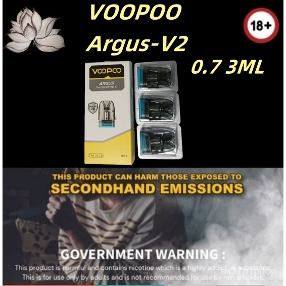 New Sale VOOPOO Argus V2 Pod Cartridge 0.7 3ml Top Fill Version ARGUS ...
