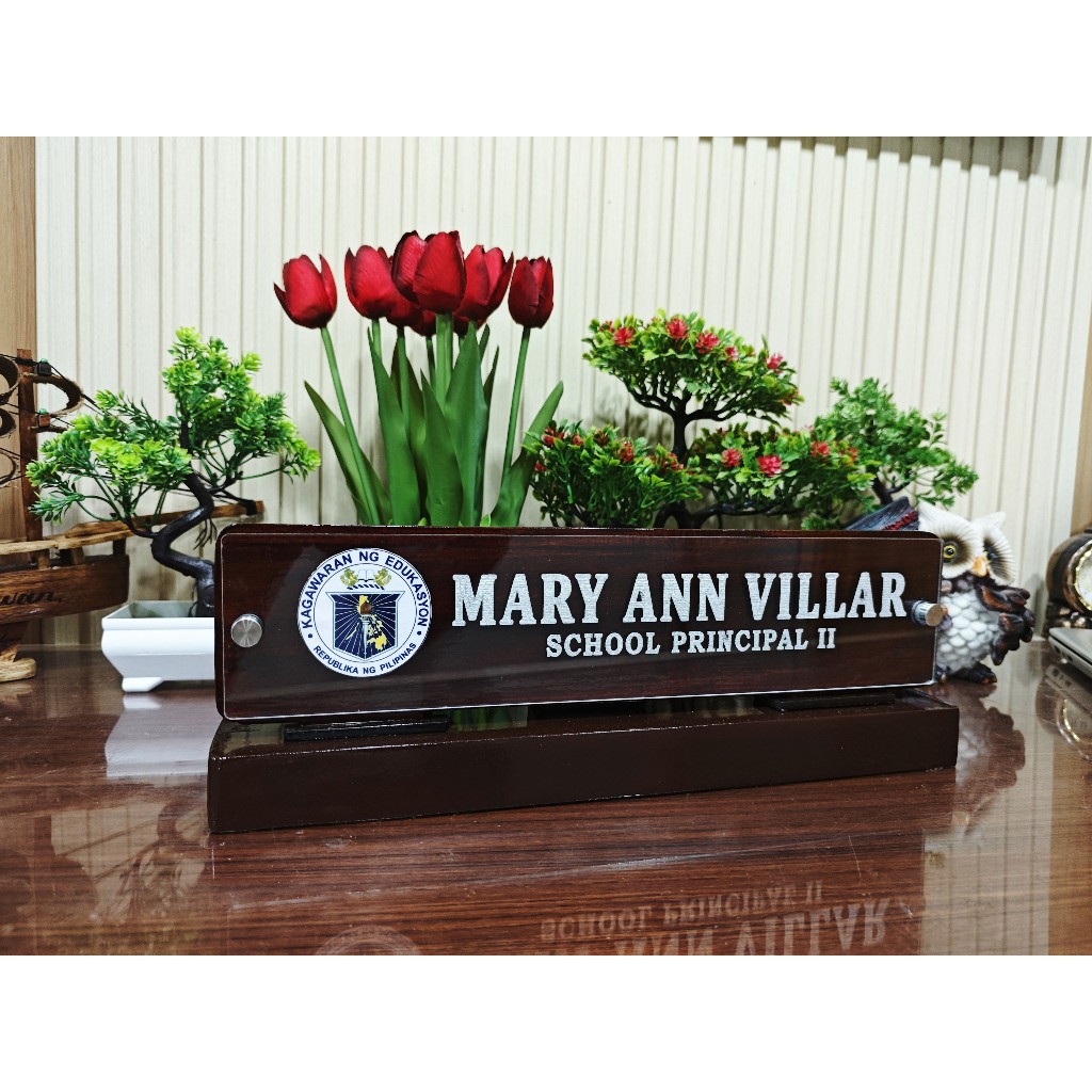 Shop desk name plate for Sale on Shopee Philippines