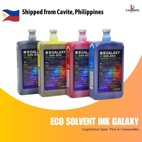 Calprints| 1L Galaxy Eco-Solvent Ink DX11 DX7 DX5 Tarpaulin Printer ...
