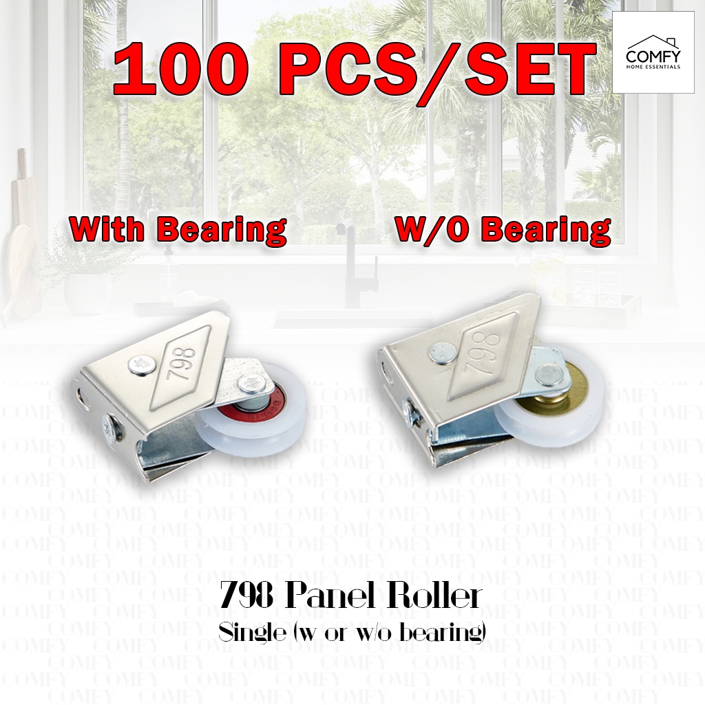 100PCS 798 Panel Roller With or Without Bearing Single Roller Double ...