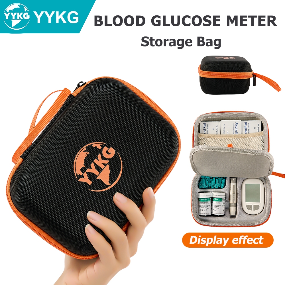 YYKG Travel Diabetic Storage Box - Moisture-Proof for Glucose Meter ...