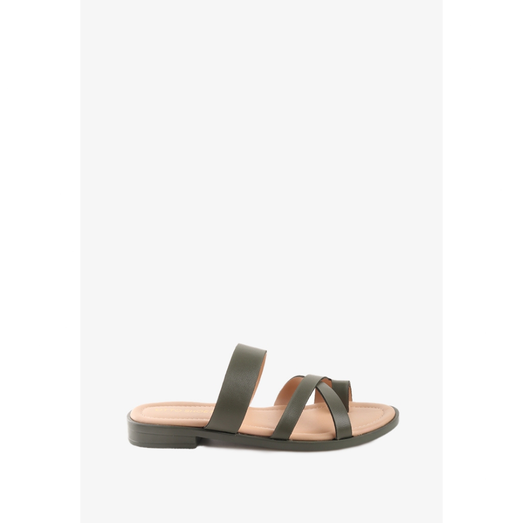 Otto 20801050 Jinnie Woman Toe Ring Slide Sandals | Shopee Philippines