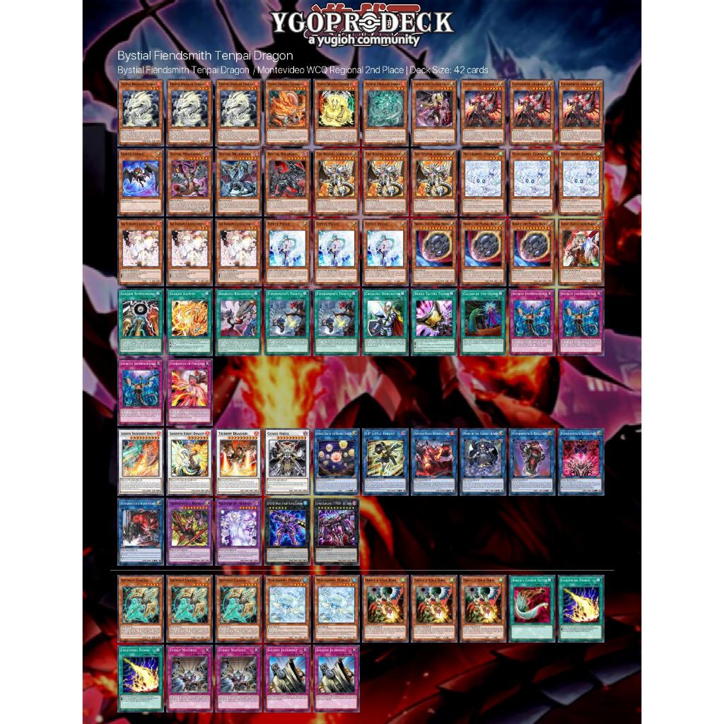 Yugioh Structure Deck: Bystial Fiendsmith Tenpai Dragon Deck (Proxy ...