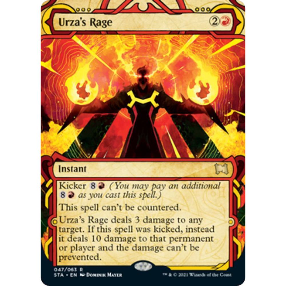 Magic the Gathering - Urza's Rage - MTG Red - STA - NM (_RAS) | Shopee ...
