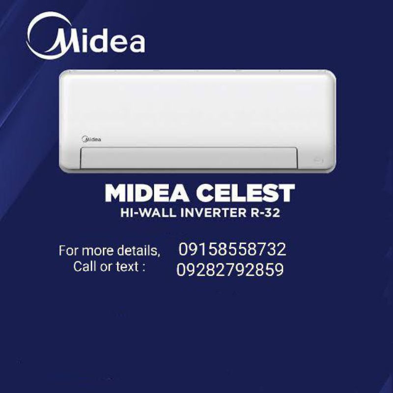 MIDEA 2.5HP Split Type Inverter Airconditioner | Shopee Philippines