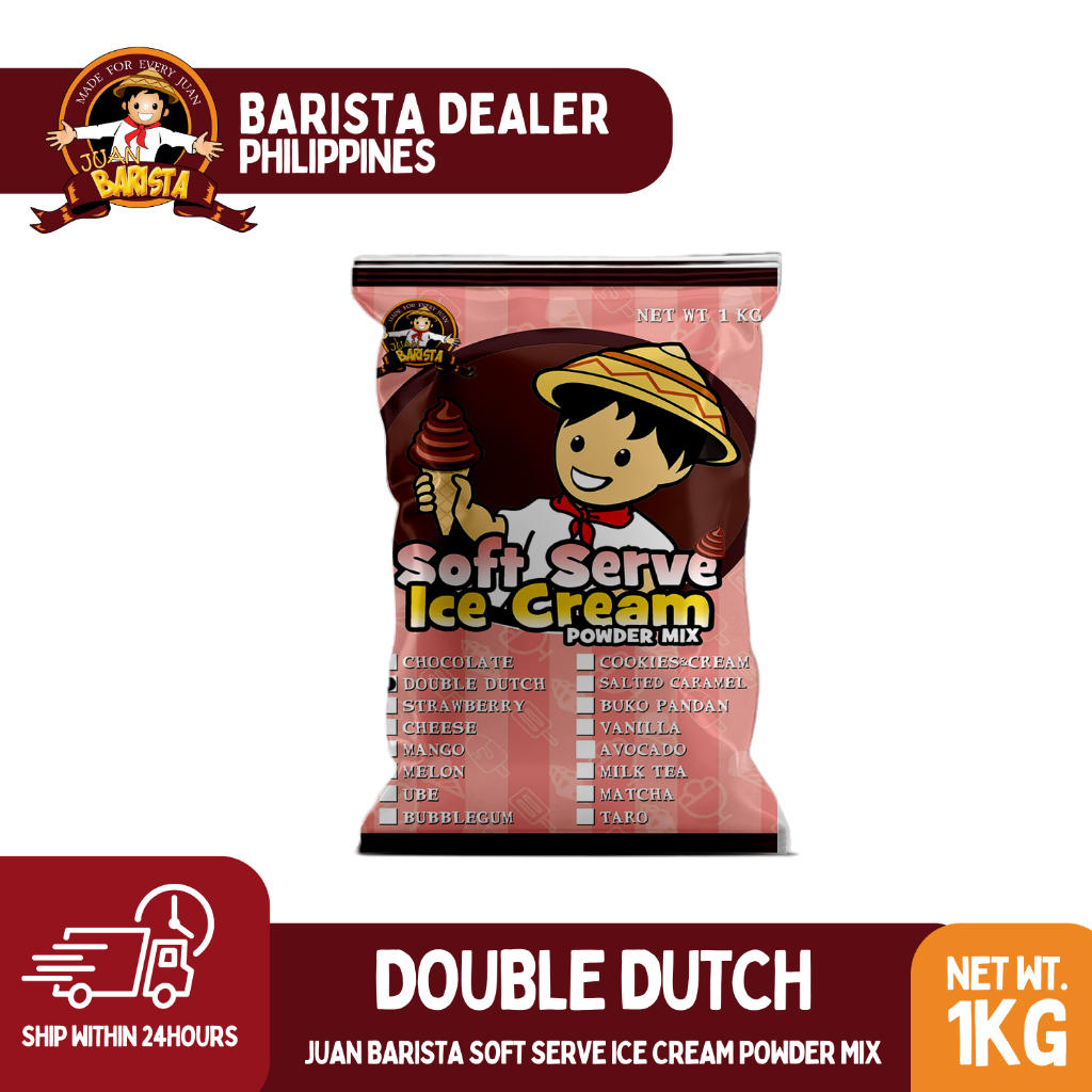 Juan Soft Serve Double Dutch Ice Cream Powder Mix 1 kilogram | Shopee ...