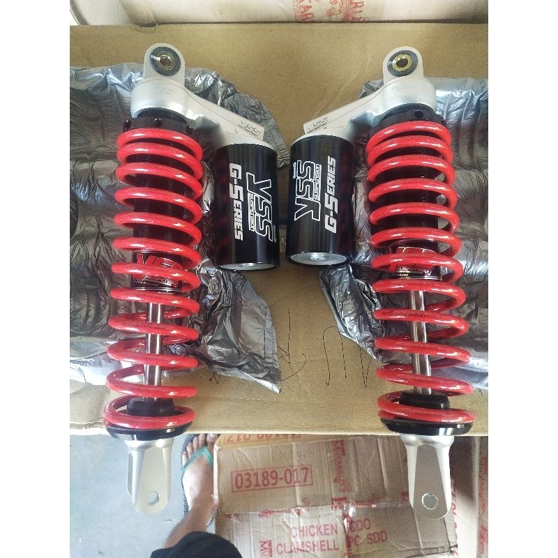 YSS rear shock for AEROX (305mm) G-series | Shopee Philippines