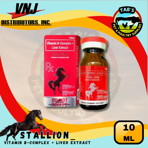 VNJ - Stallion Vitamin B - Complex - Liver Extract 10ml | Shopee ...