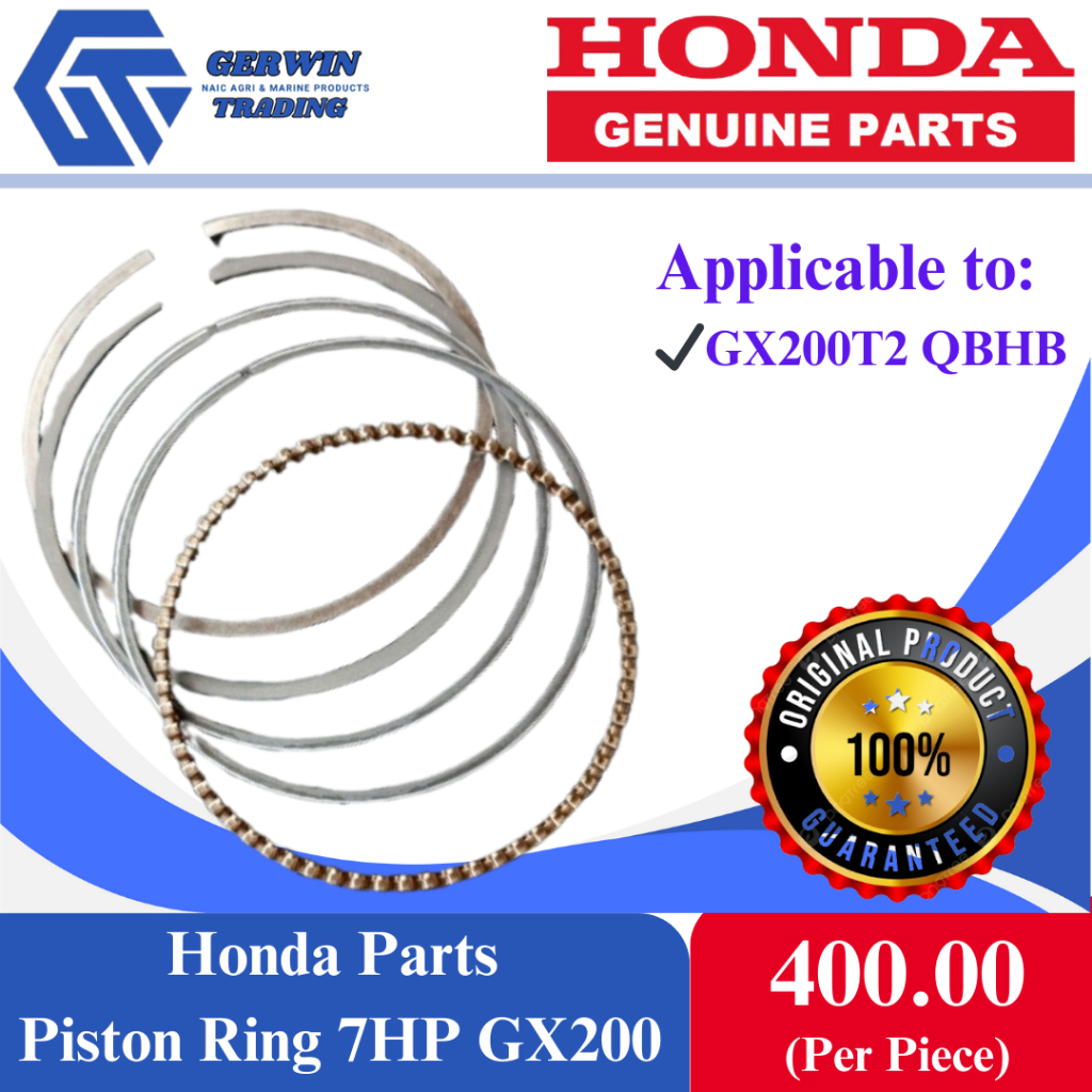 HONDA PARTS Piston Ring 7HP GX200 | Shopee Philippines