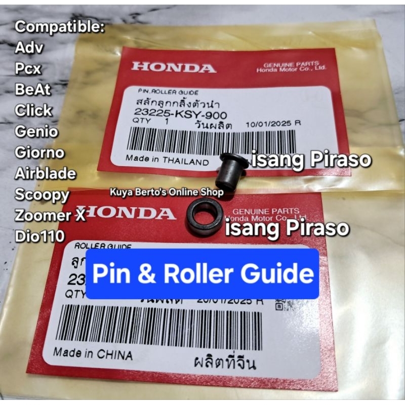 Honda Genuine Parts| Roller Pin Guide 23225-KSY-900 23226-KVB-900 Beat ...
