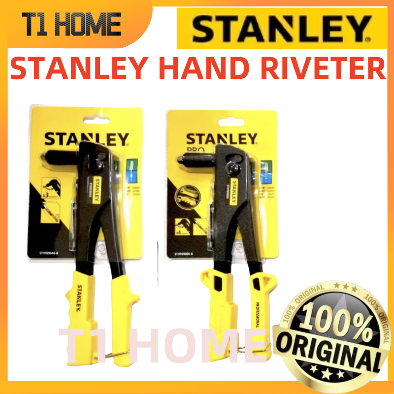 【Stanley】Hand Riveter Tool - Professional Manual Rivet Gun for Metal ...