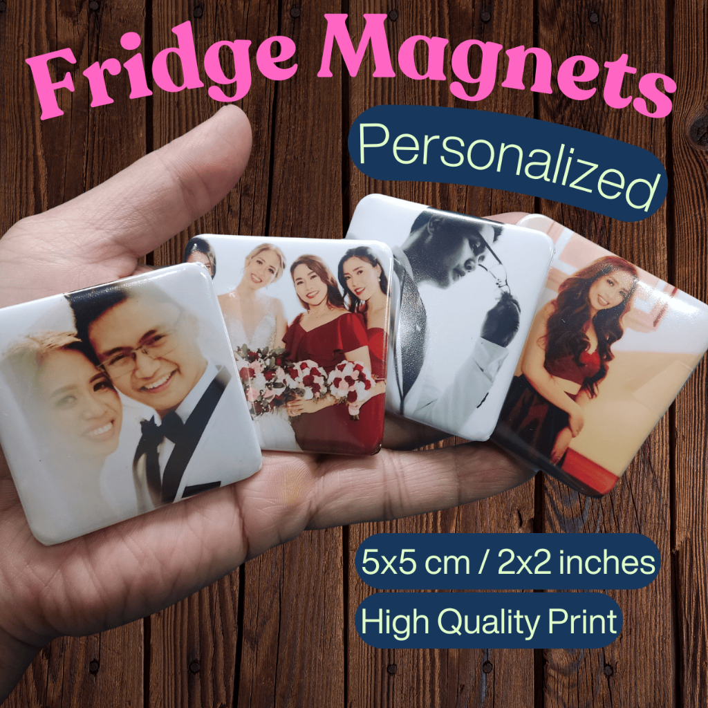 Personalized Ref Magnets 5x5cm Botton-Pin Type Refrigerator magnets ...