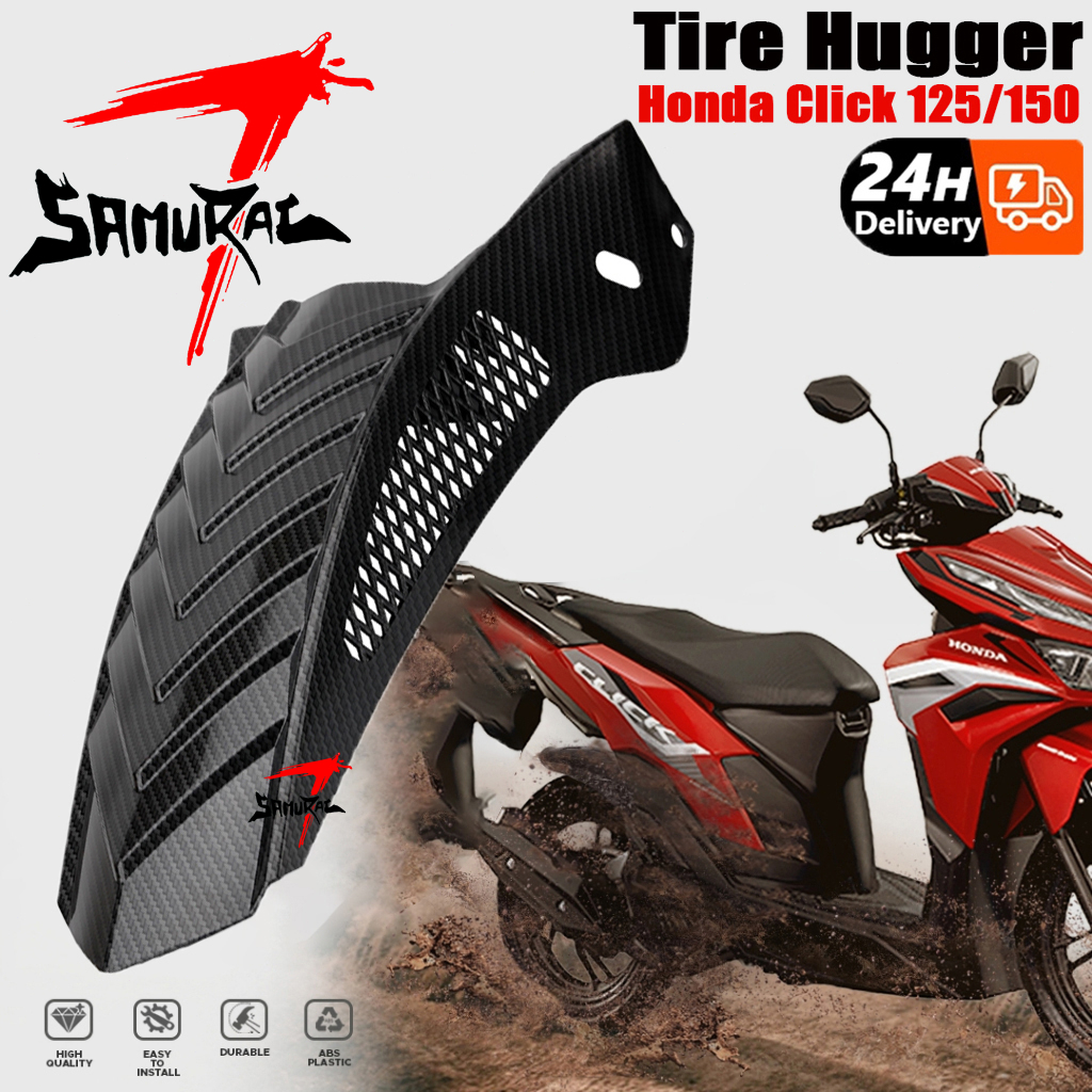 Motorcycle Tire Hugger Honda Click 125/150 Game Changer V1 V2 V3 Rear ...