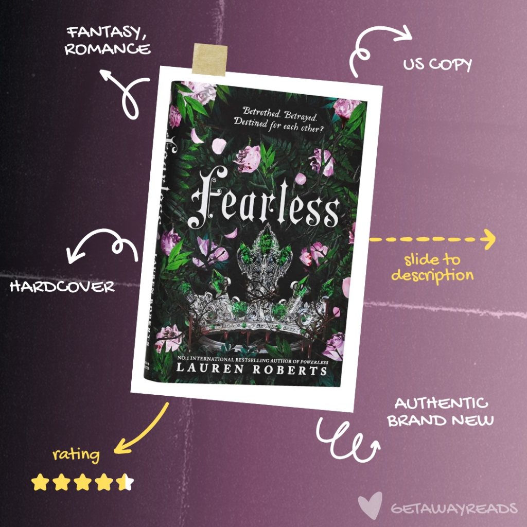 Fearless (The Powerless Trilogy, 3) by Lauren Roberts (Hardcover ...