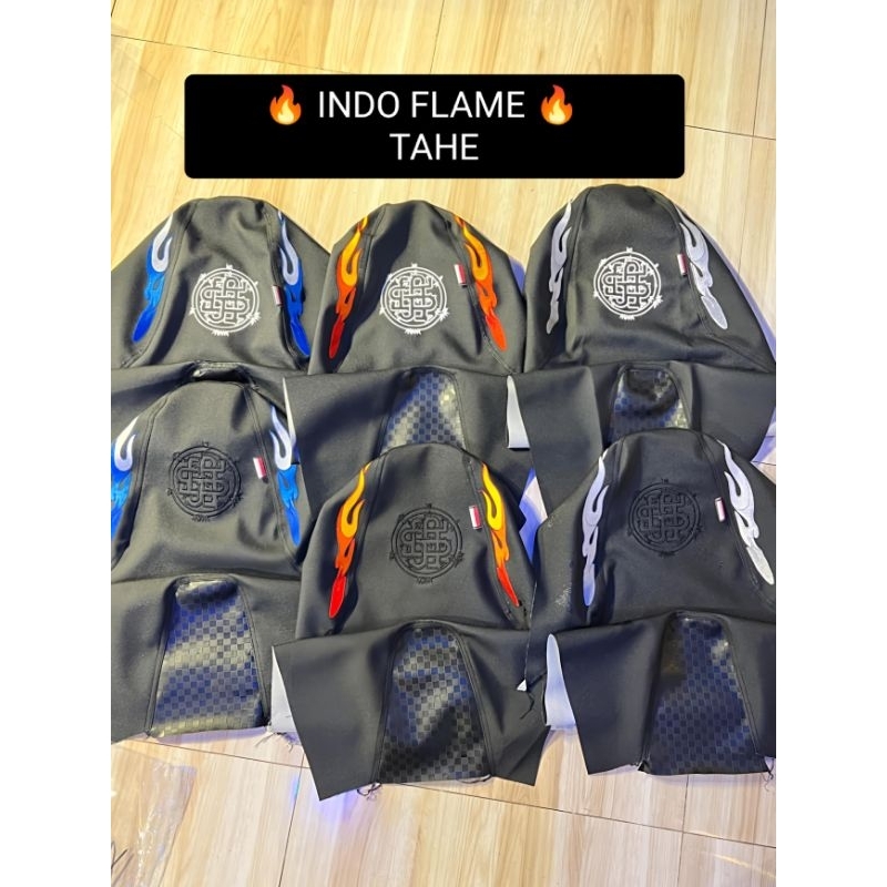 INDO FLAMESL DESIGN LIHA TYPE SANDPAPER SEATCOVER EDITION | Shopee ...