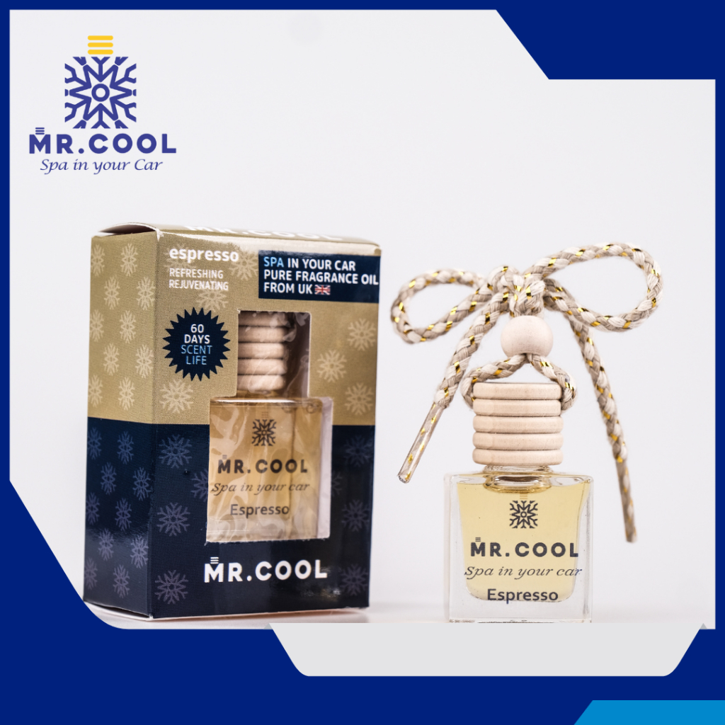 Mr. Cool Hanging Car Diffuser - Premium Espresso Aroma 10ml | Shopee ...