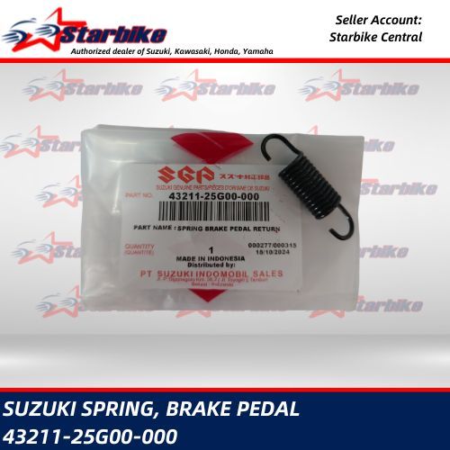 Suzuki Spring Brake Pedal For Raider 150 (43211-25G00-000) | Shopee ...