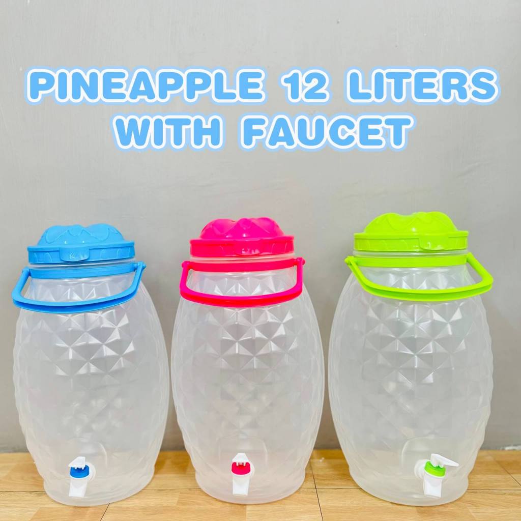 12L Pineapple Juice Container/ Buko Juice Container / Gulaman Container ...
