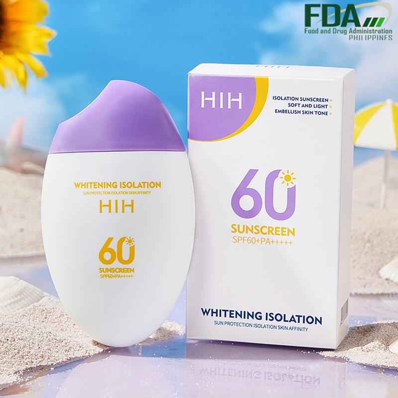 HIH Whitening Isolation SUNSCREEN UV High POWER PROTECTION SPF60+PA ...
