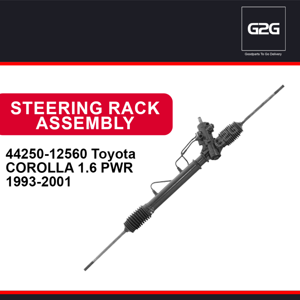 Steering Rack Assembly 44250-12560 Toyota COROLLA 1.6 PWR 1993-2001 ...