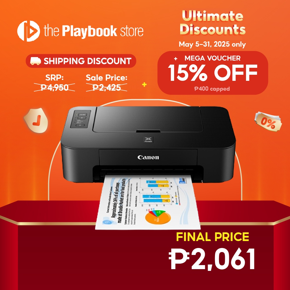 Canon Pixma TS207 Inkjet Single Function Printer | Shopee Philippines