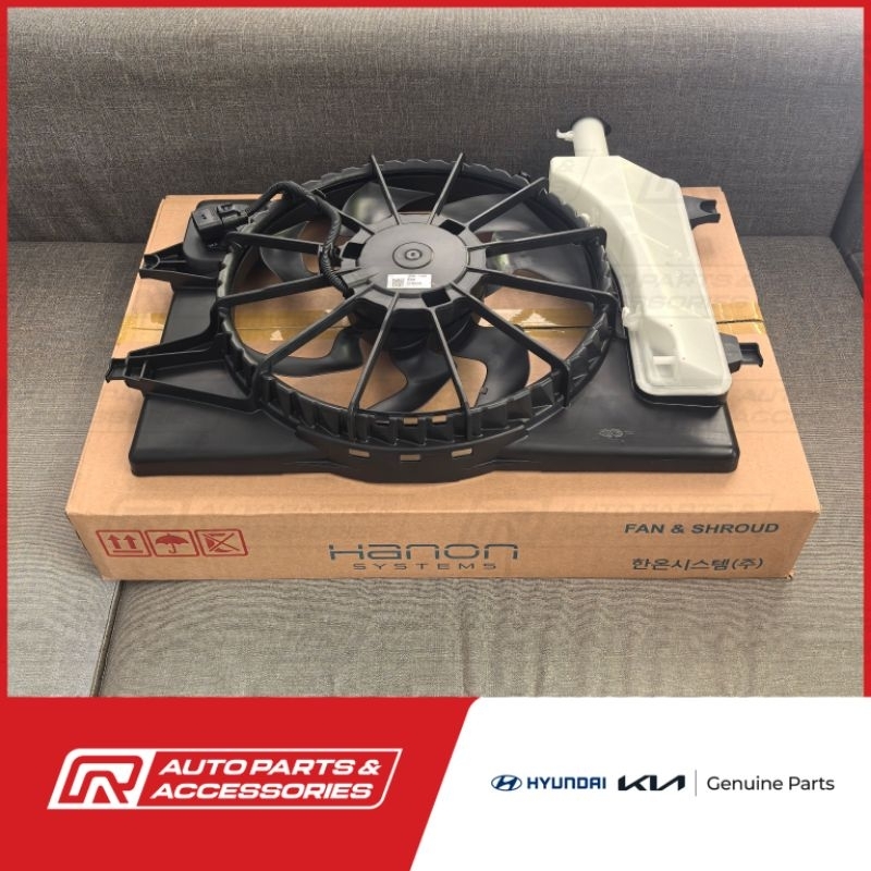 Hanon Radiator Fan/Auxiliary Fan For Hyundai Elantra Ad 2016-2019 Gas ...