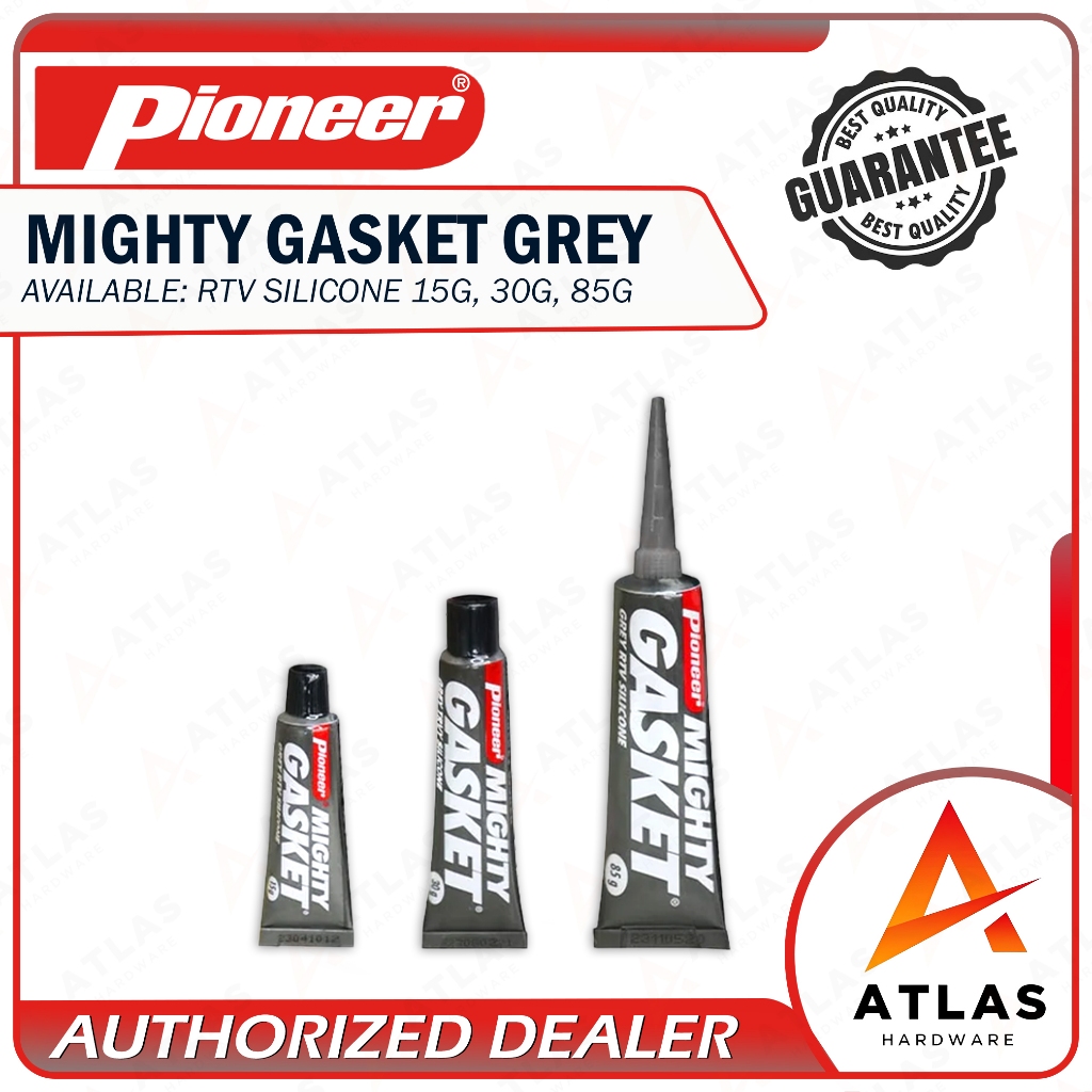 PIONEER Mighty Gasket Grey RTV Silicone 15g/30g/85g | Shopee Philippines