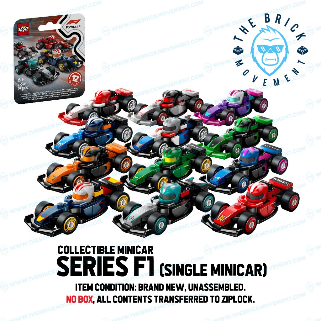 F1 Collectible Race Cars Series: Single Mini Race Car | Shopee Philippines