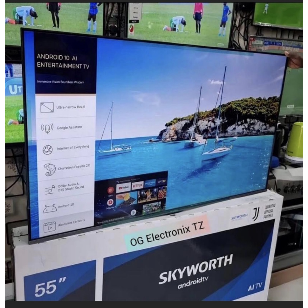 Skyworth 55inches Smart Android Television | Shopee Philippines