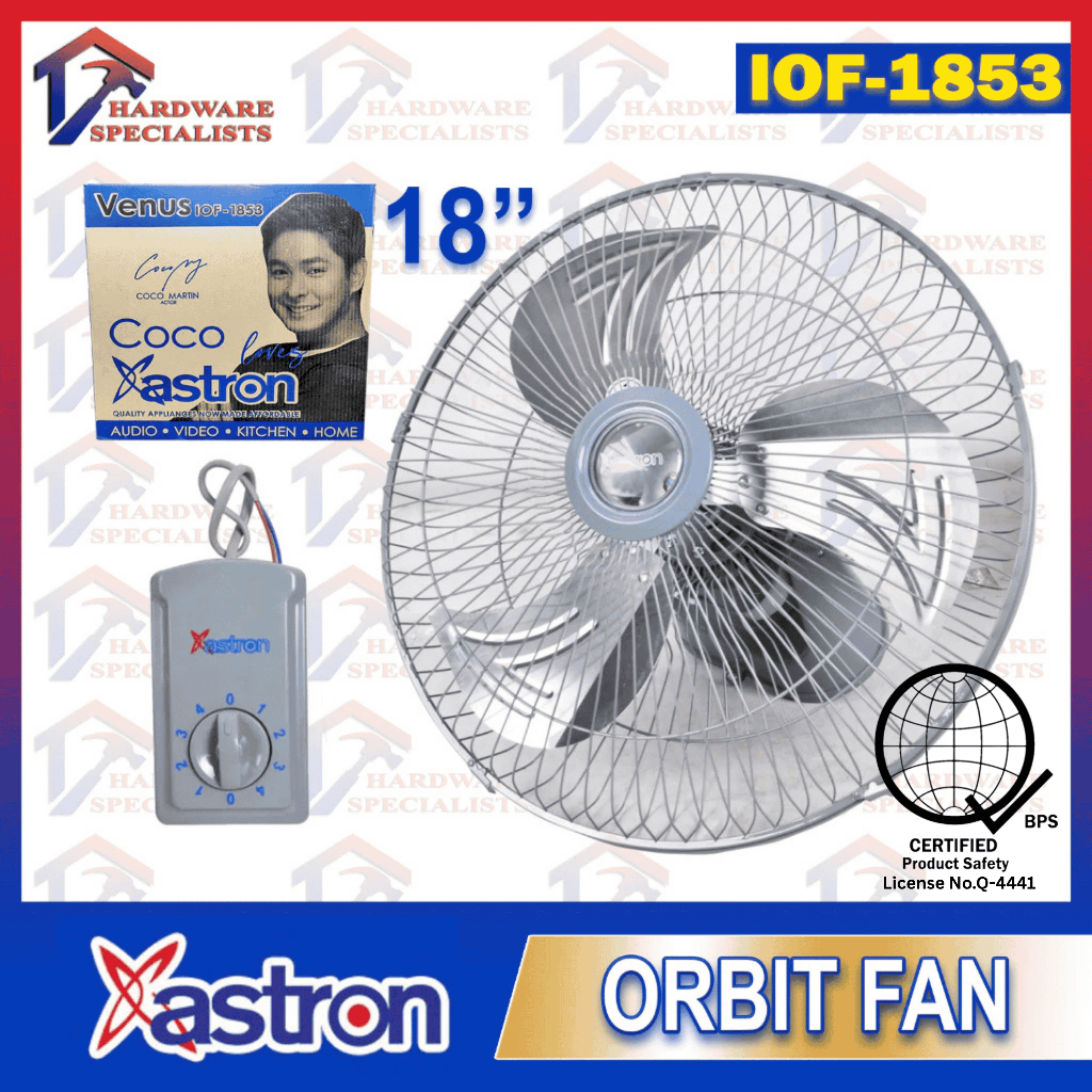 Astron Orbit Fan Venus 18" IOF-1853 | Shopee Philippines