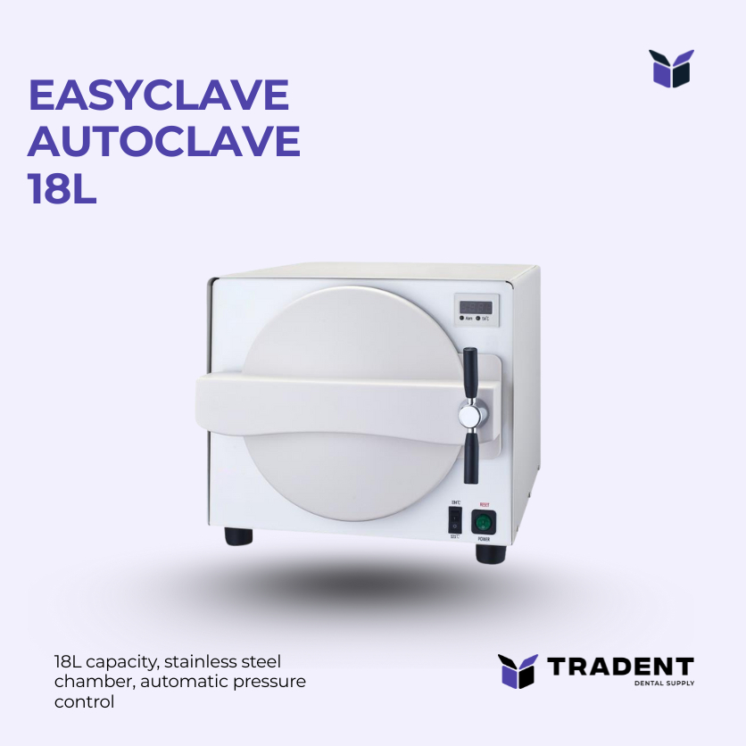 Easyclave Autoclave 18L steam sterilizer kills harmful bacteria ...