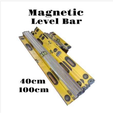 Magnetic Level Bar Makapal 40cm, 100cm available matibay | Shopee ...