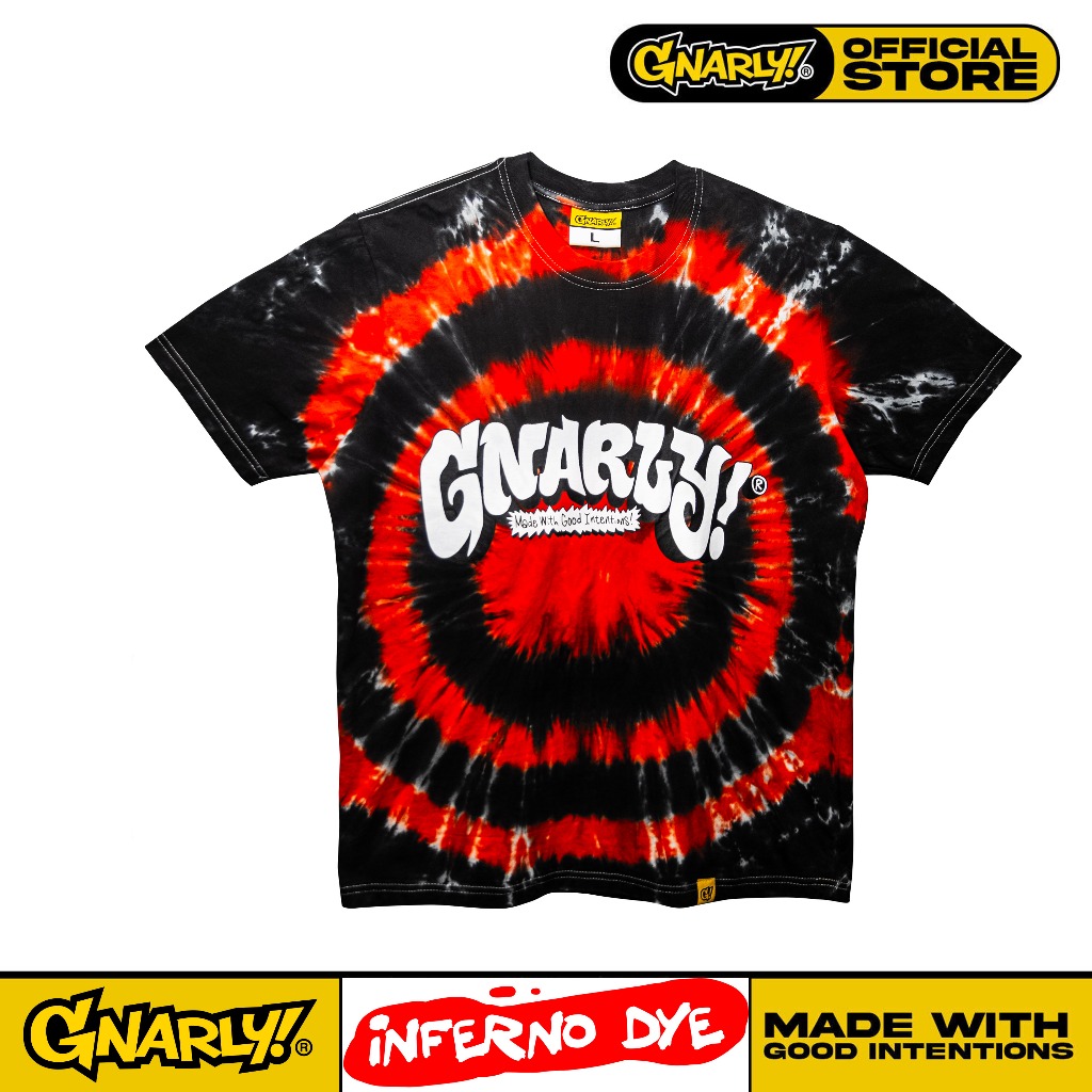 Gnarly! Inferno Dye T-Shirt | Shopee Philippines
