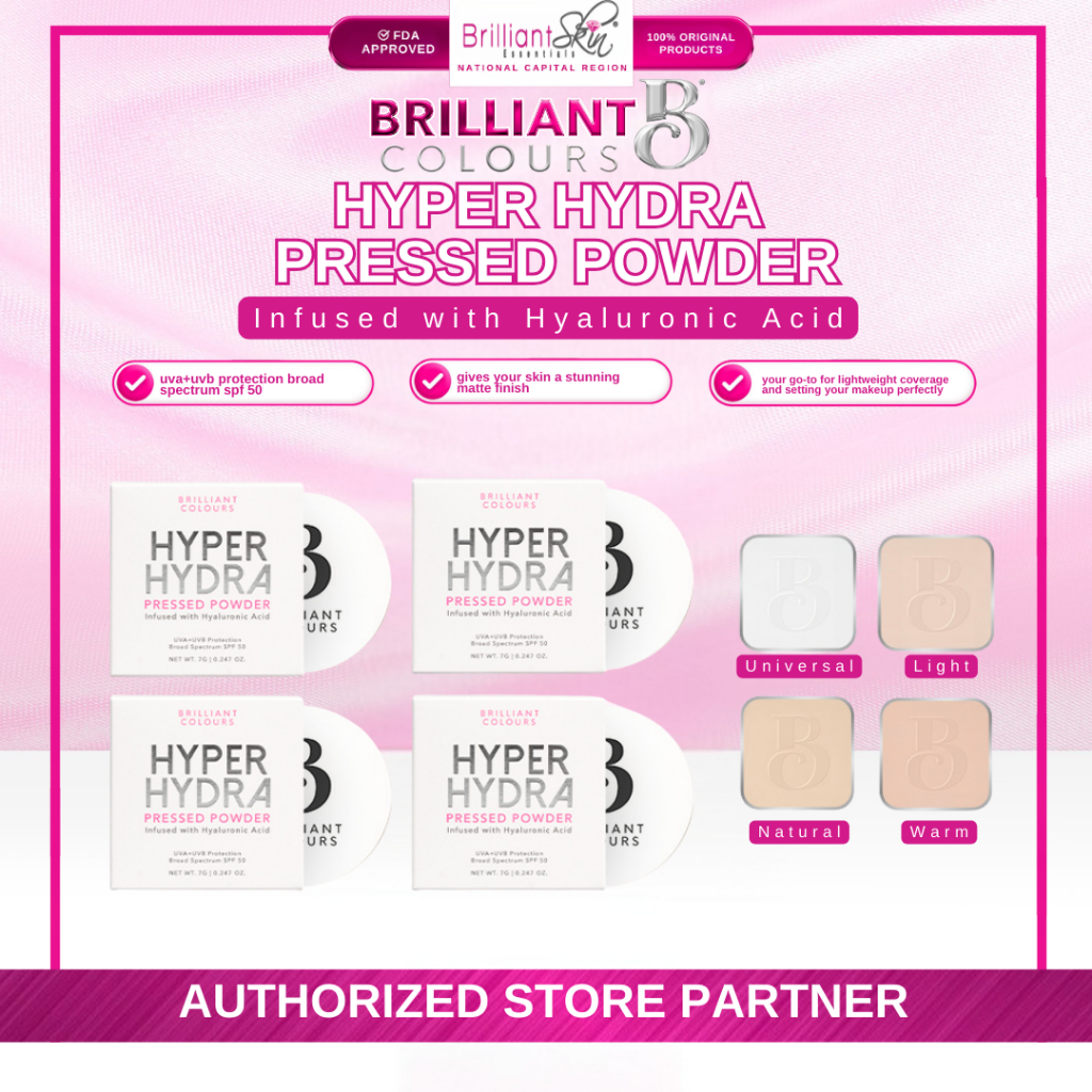 Brilliant Colours Hyper Hydra Pressed Powder | Shopee Philippines