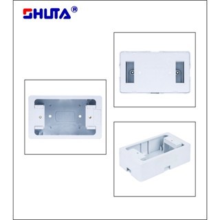 SHUTA Surface Type Utility Box /AMCO BOX with Scew and Tox | Shopee ...