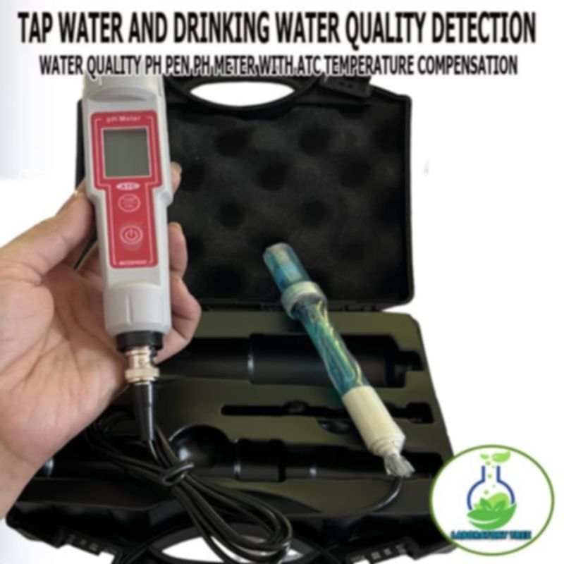 PH pen PH meter with Probe ATC temperature Water quality Detection ...