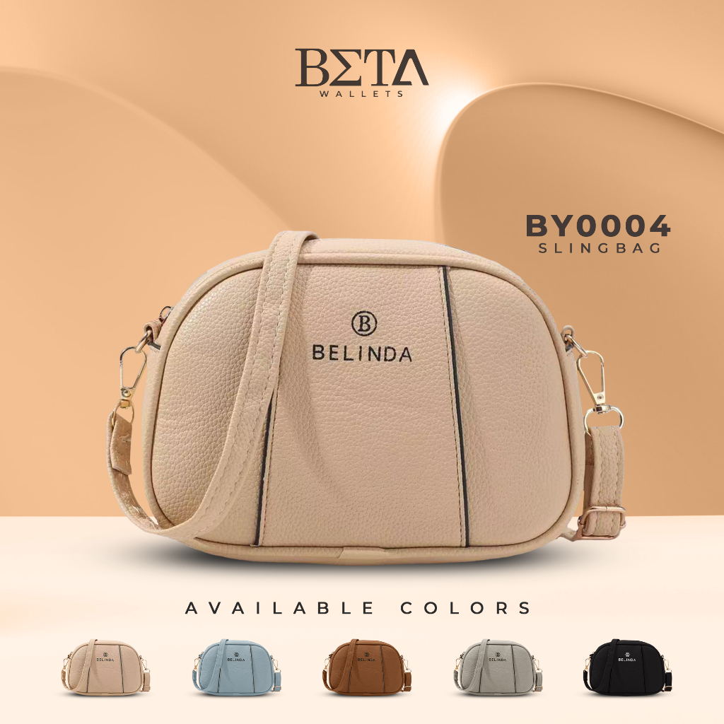 BETA Sling Bag For Woman PU Leather Ladies High-End Compartment ...