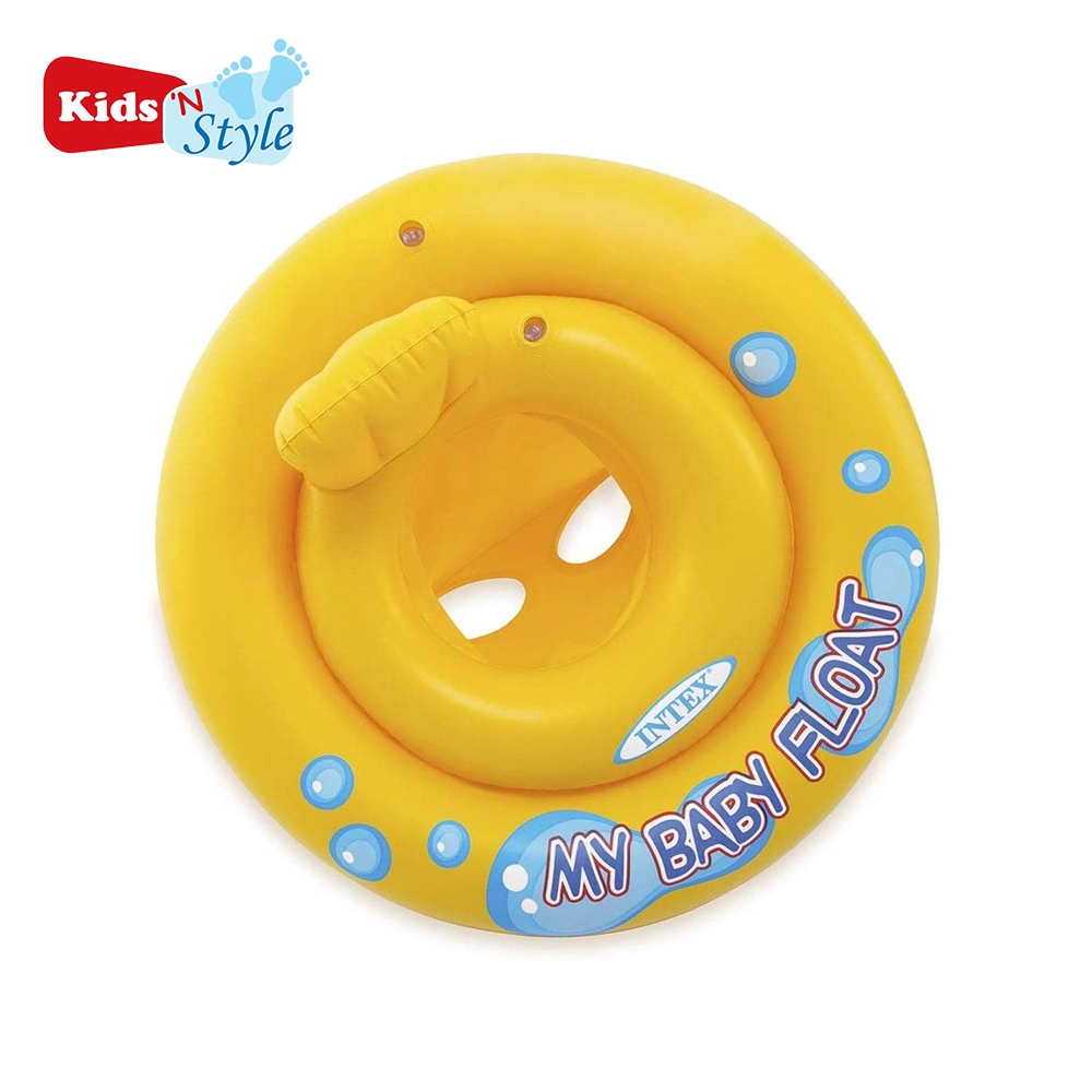 Intex My Baby Float Inflatable Raft Circle 1-2 Years Old | Shopee ...